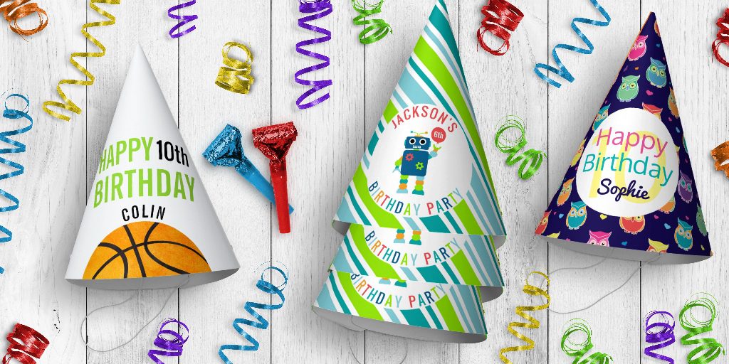 Custom Party Hats - Sam Ann Designs